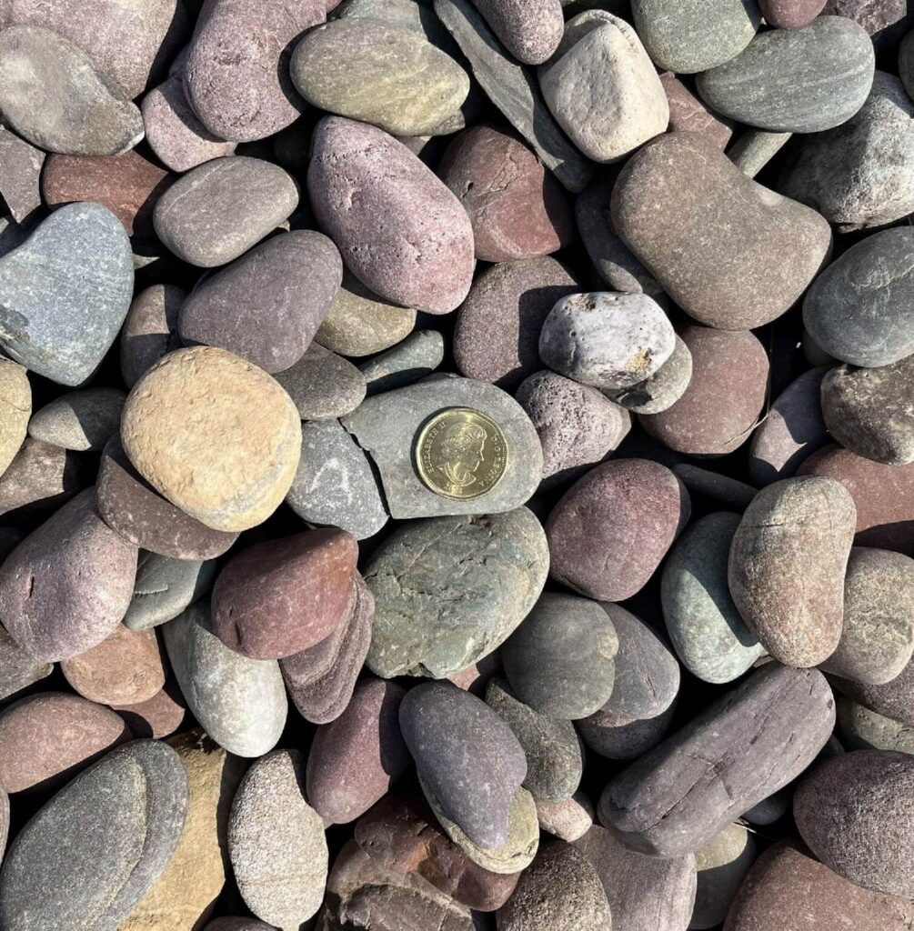Montana Rainbow Rock (40mm) - Edmonton Landscape Center